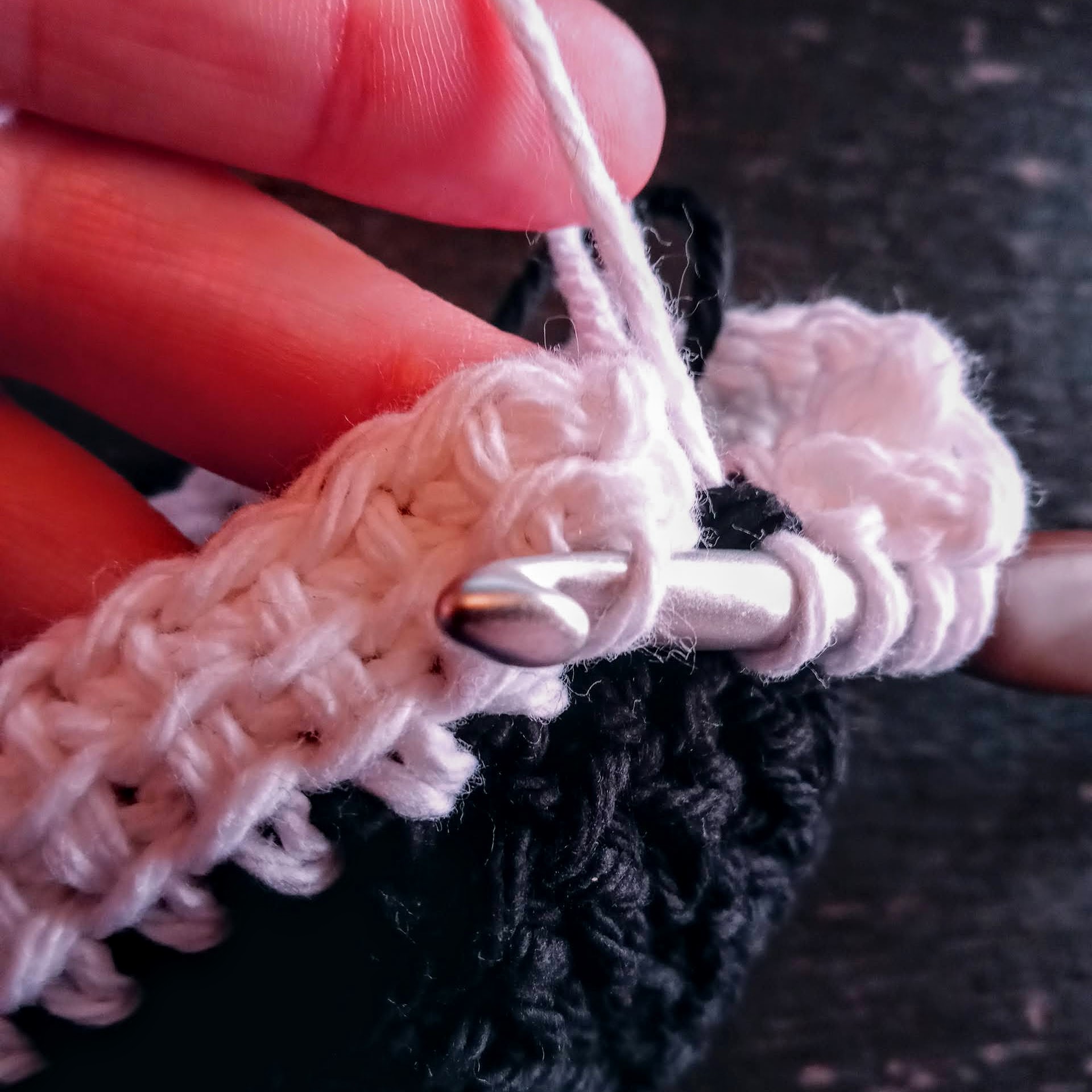 Joining the Link Stitch in the Round – OVC Designs