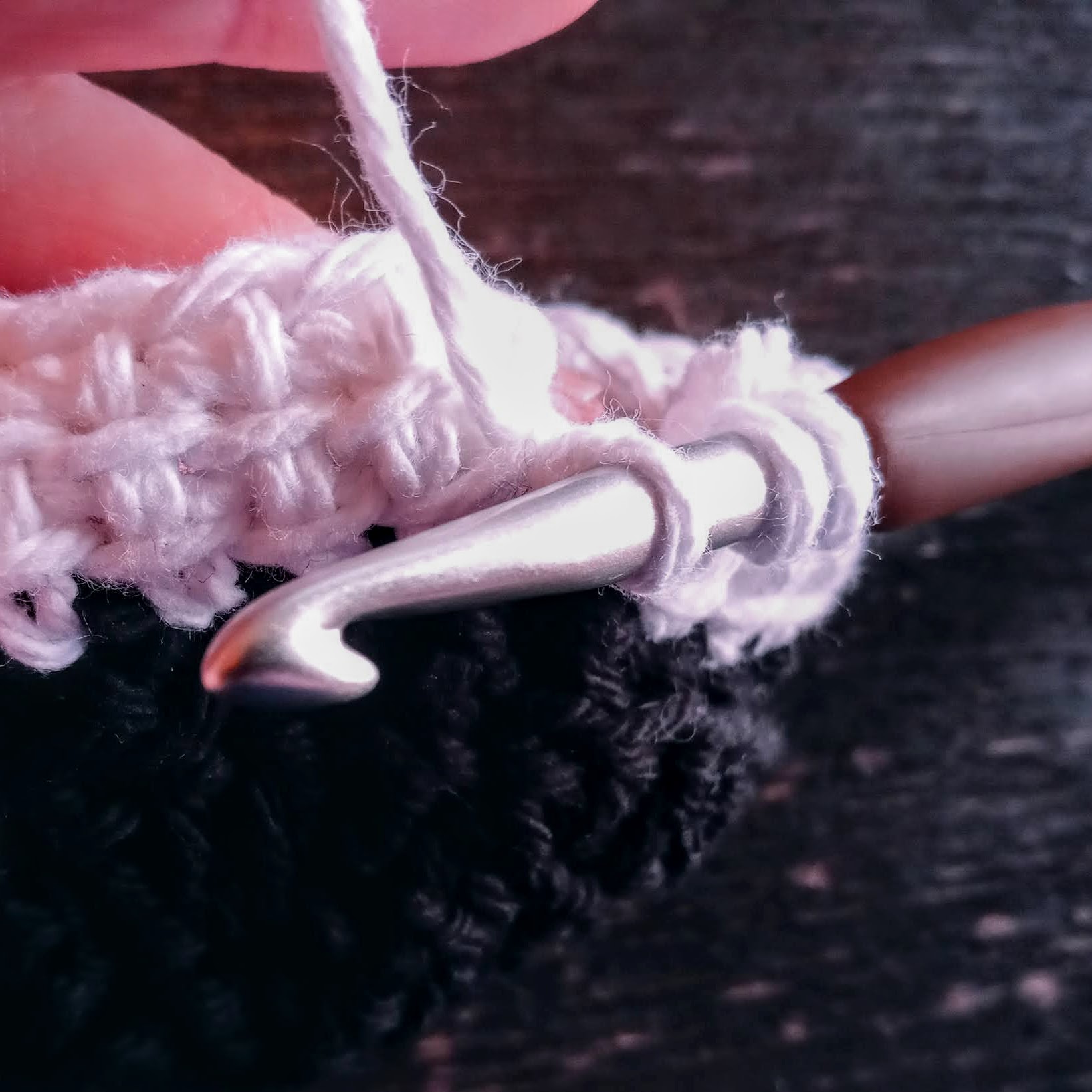 Joining the Link Stitch in the Round – OVC Designs