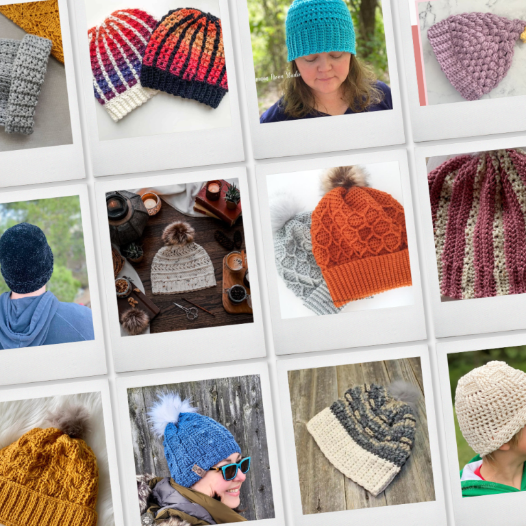 Round up of 20 Crochet Hat Patterns – OVC Designs