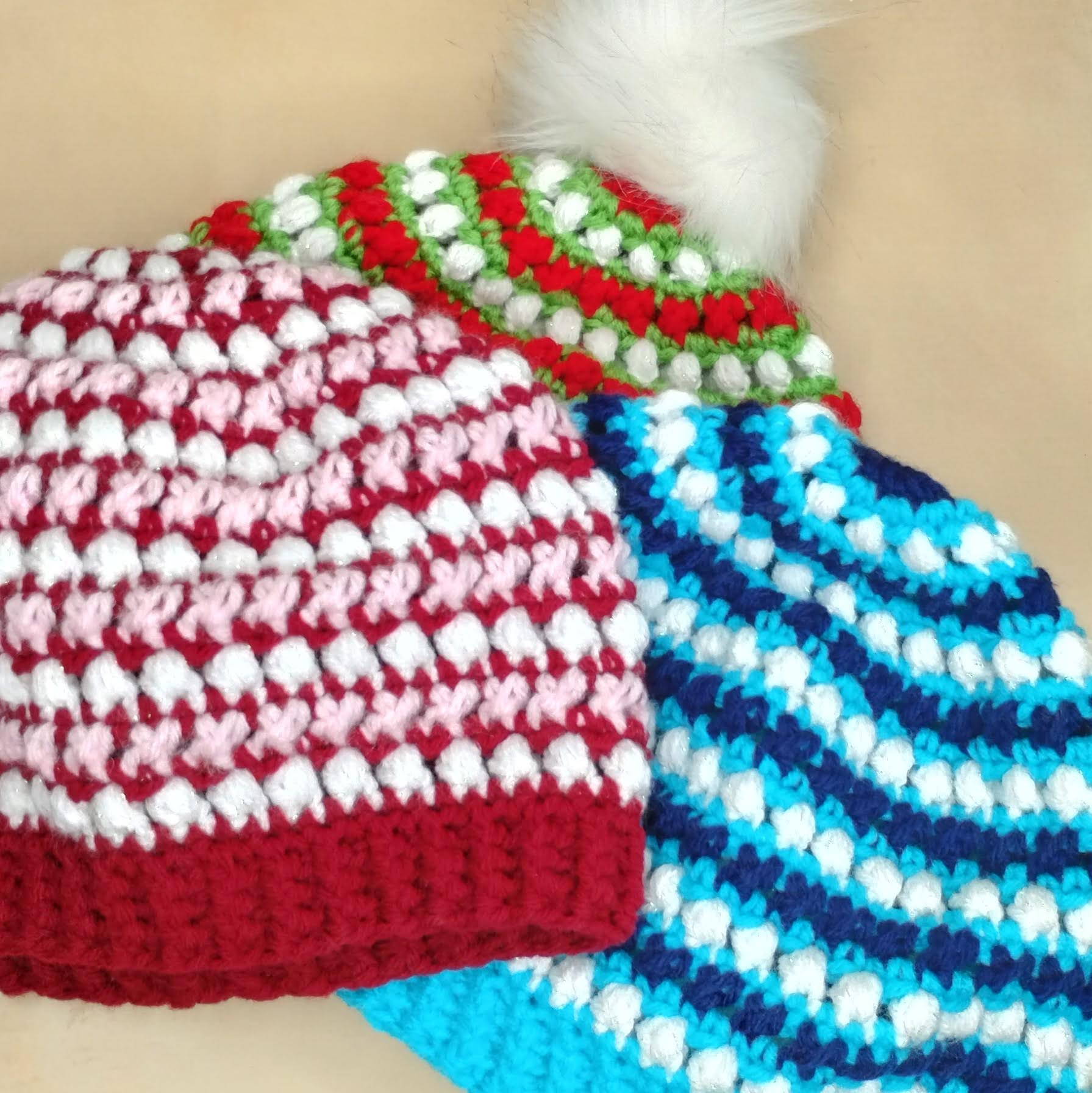 Rosa Beanie Crochet Pattern – OVC Designs